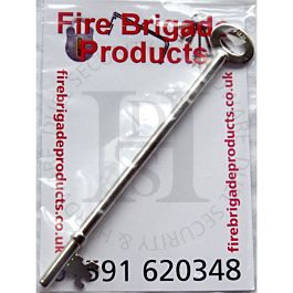 FB2L - Fire Brigade Products FB2L Fire Brigade Extra Long Mortice-Rim Key