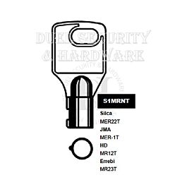 Meroni Copy S1MRNT Tubular Key Blanks