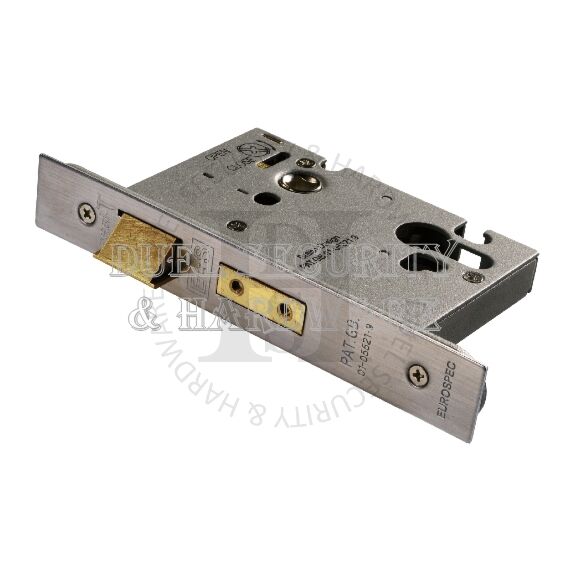 Eurospec ESS5025 64mm Euro Profile Mortise Sashlock Case Satin ...