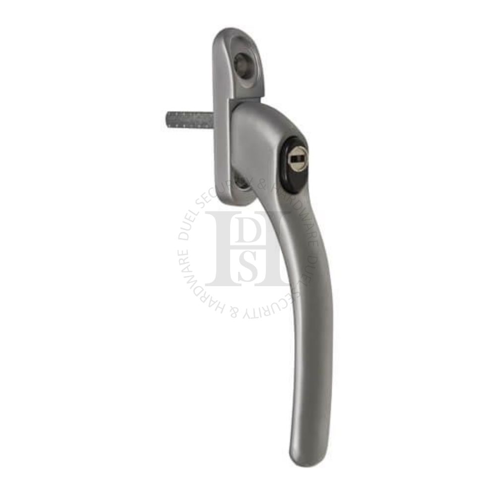 Fab & Fix HCNH43SC Inline Locking Espag Window Handle Satin Chrome Fab & Fix HCNH43SC Inline Locking Espag Window Handle Satin Chrome