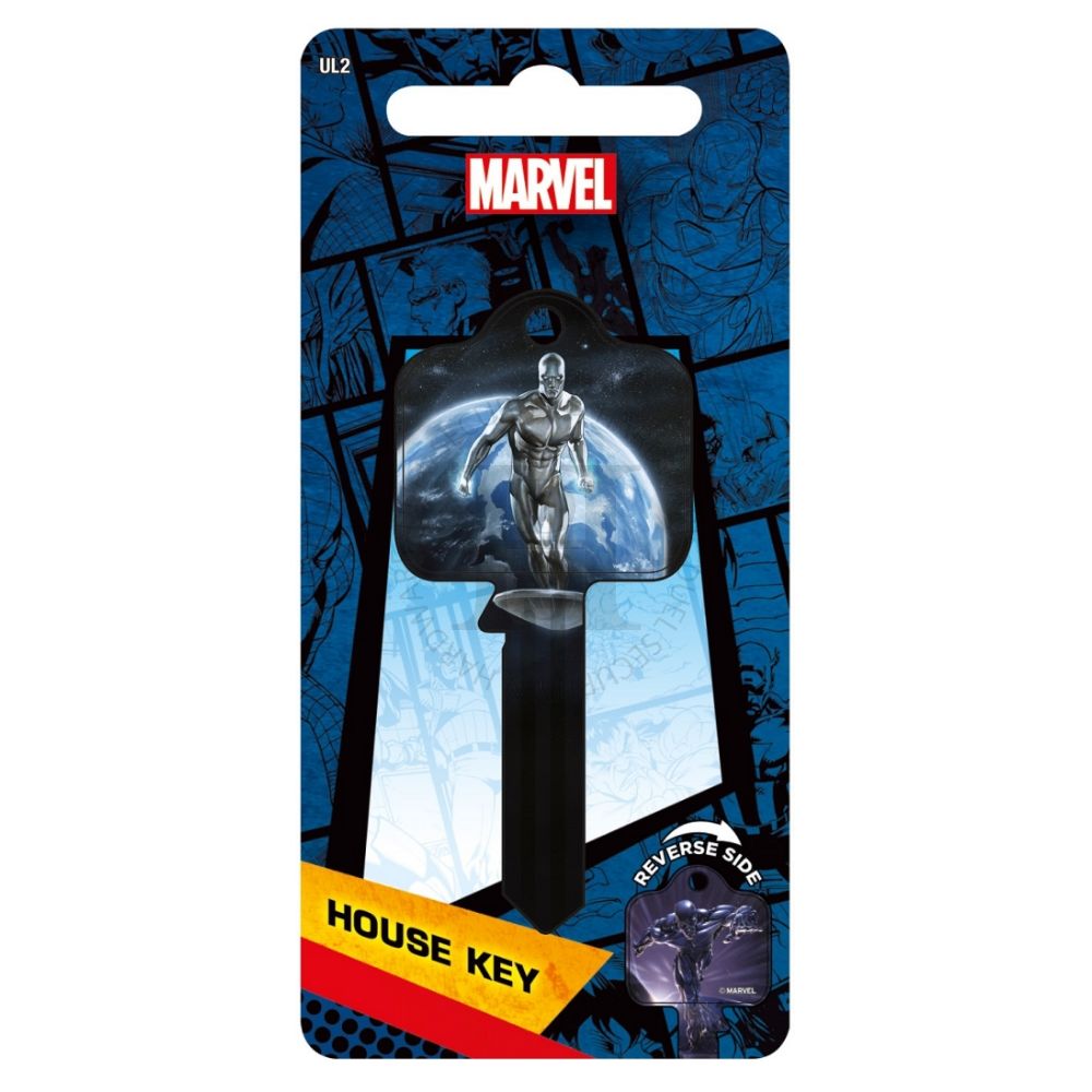 Marvel Silver Surfer KEY00153 6-Pin UL2 Universal Section Cylinder Key ...