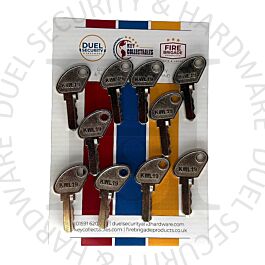 Avocet WMS Copy TS7555 KWL19 Locking Window Handle Key Pack of 10