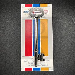 Duel Security FB4 Fire Brigade Genuine Rim Key 102mm Long Pack of 1