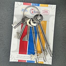 Duel Security SET6 Set of 6 FB KEYS - Comprises one of each FBWK-FB11K ...