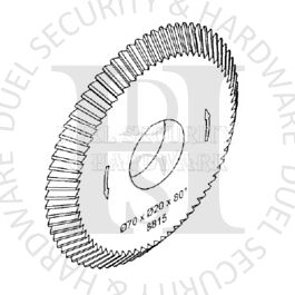 RST TMC8815 Angled Cylinder Milling Cutter For TM855 & Merlin Key Machines