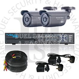 Sure CCTV KIT-3 Commercial CCTV Kit External 2 Cameras