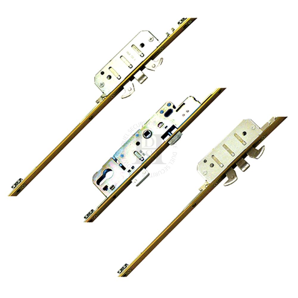 AGB AGB2PB35 Latch, Deadbolt, 2 Poseidon Bolts Multipoint Lock Mechanism