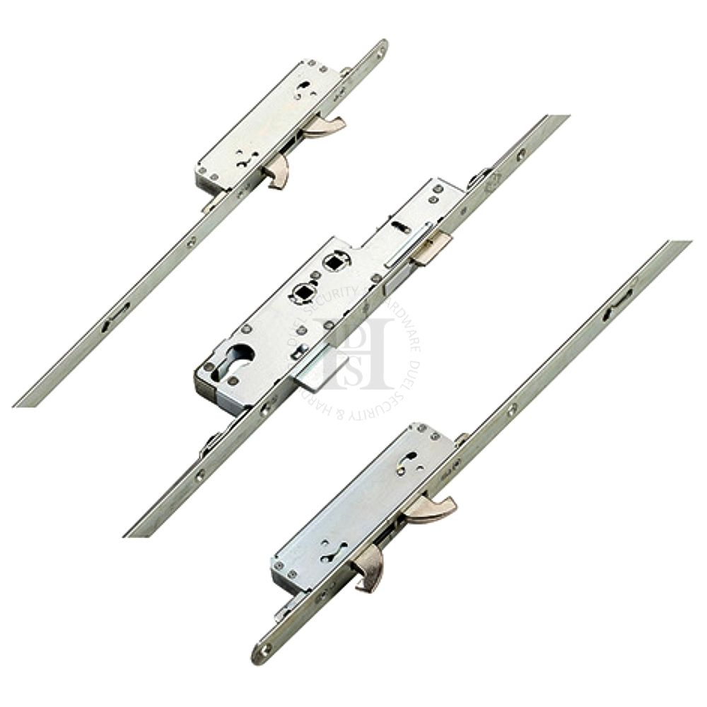 Avocet AVOBA4H45 4 Hook 45mm Backset Multipoint Lock Mechanism Silver ...