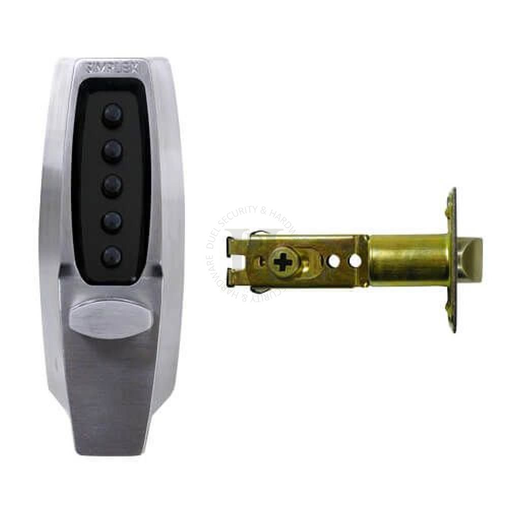 Kaba Simplex - Unican 7104 Pushbutton Lock SC - Mortice Latch