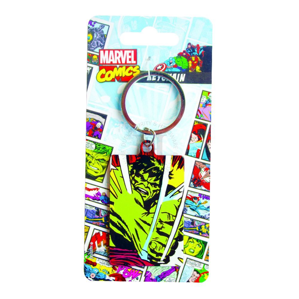 Marvel MK38673 Incredible Hulk Premium Steel Licensed Keychain-Keyring