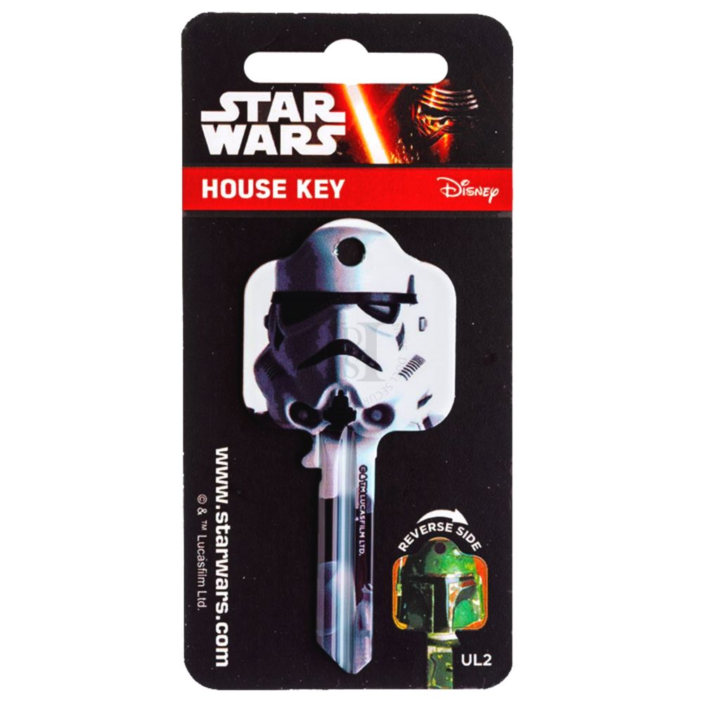 Star Wars Stormtrooper - Boba Fett Licensed Universal 6-Pin Cylinder ...