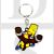 The Simpsons Bart Simpson Catapult Enamelled Licensed Keychain-Keyring