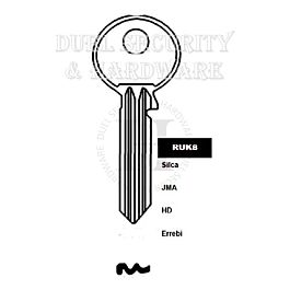 Ruko Copy RUK8 Cylinder Key Blanks