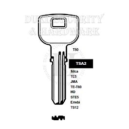 Tesa Copy TSA2 Cylinder Key Blanks
