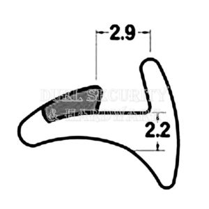 Upvc Wedge Gaskets - Door Seals & Gaskets - UPVC Products