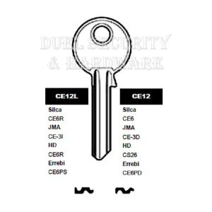 Ces Copy Key Blanks - Cylinder Key Blanks - Key Blanks & Keychains